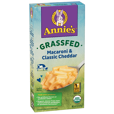 Organic Grass Fed Classic Cheddar Mac | Annie's Homegrown