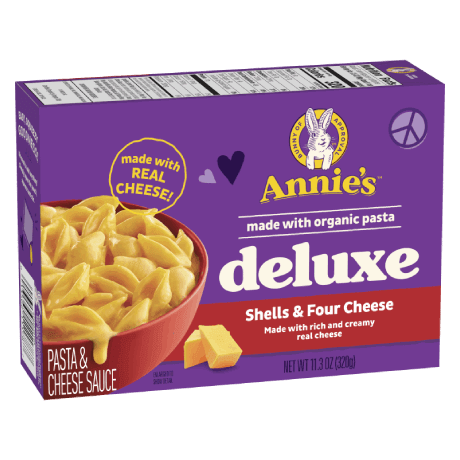 Deluxe Rich & Creamy Shells and Four Cheese | Annie's Homegrown